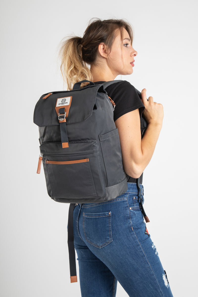 The Fulham Backpack - Dark Grey