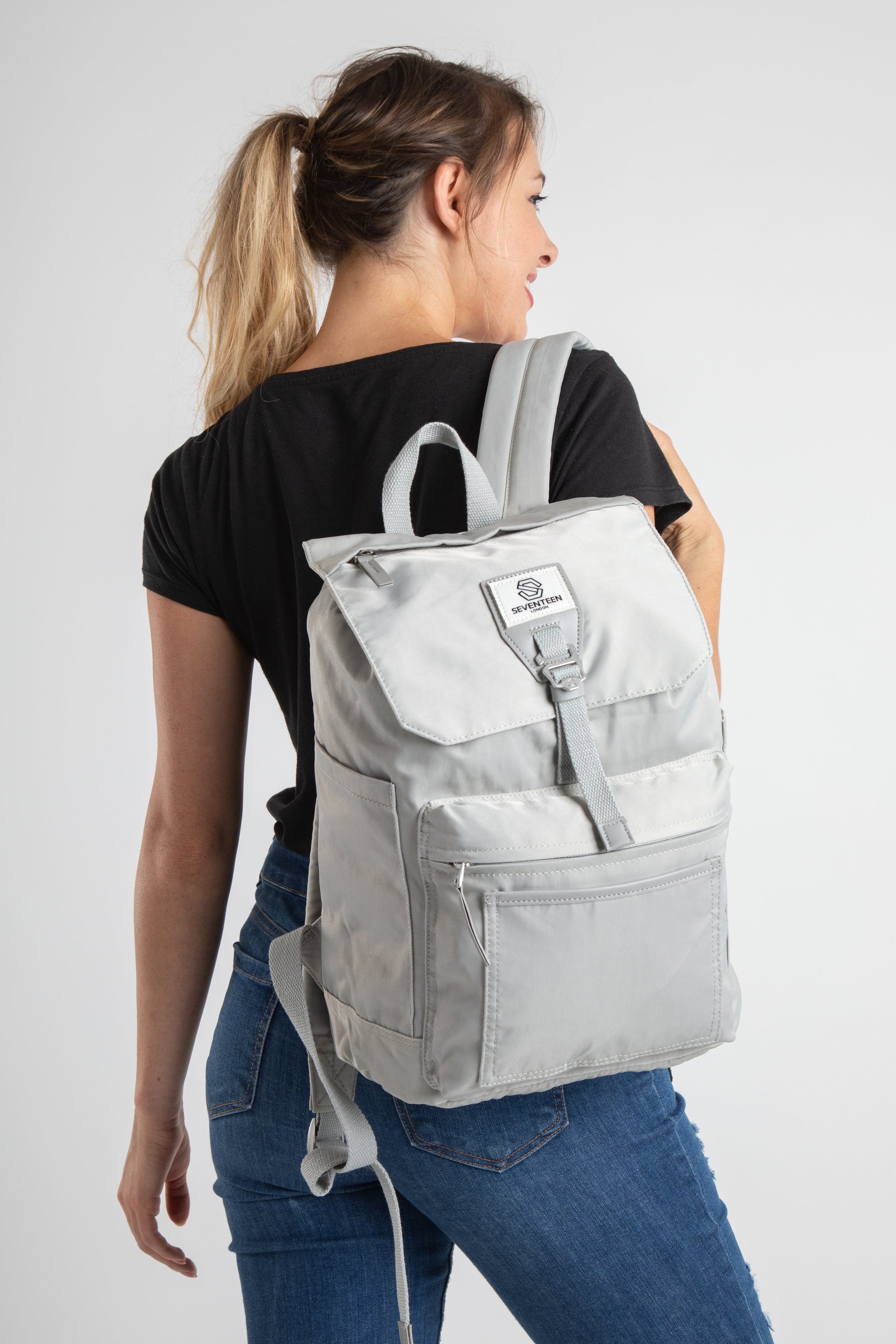 Fulham Backpack - Light Grey