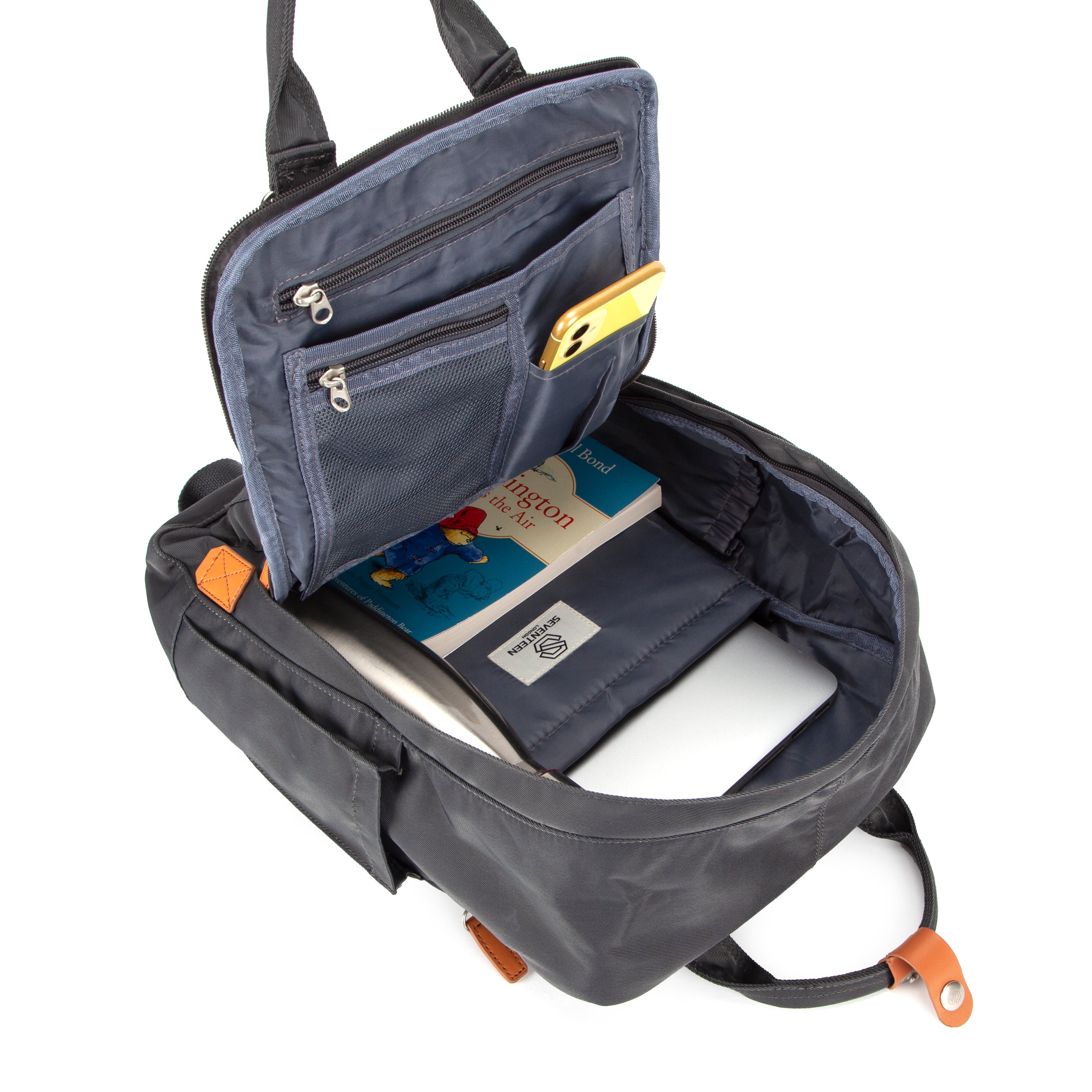 The Wimbledon Backpack - Dark Grey