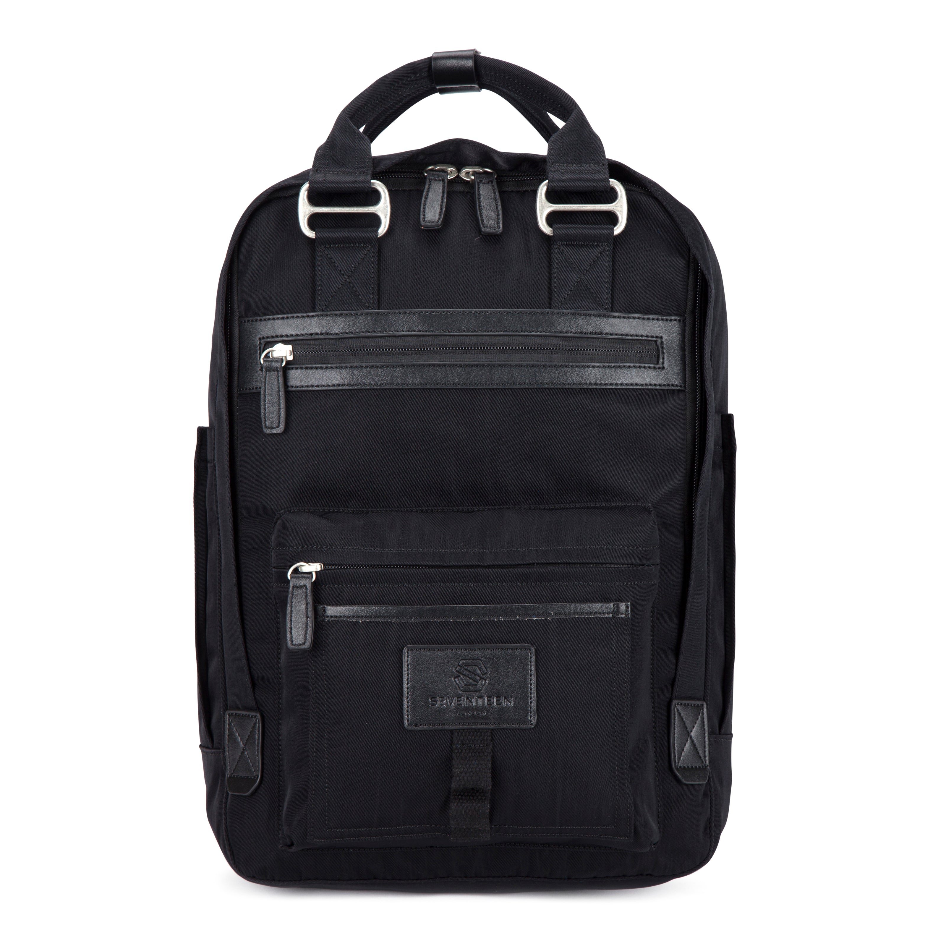 The Wimbledon Backpack - Black with Black