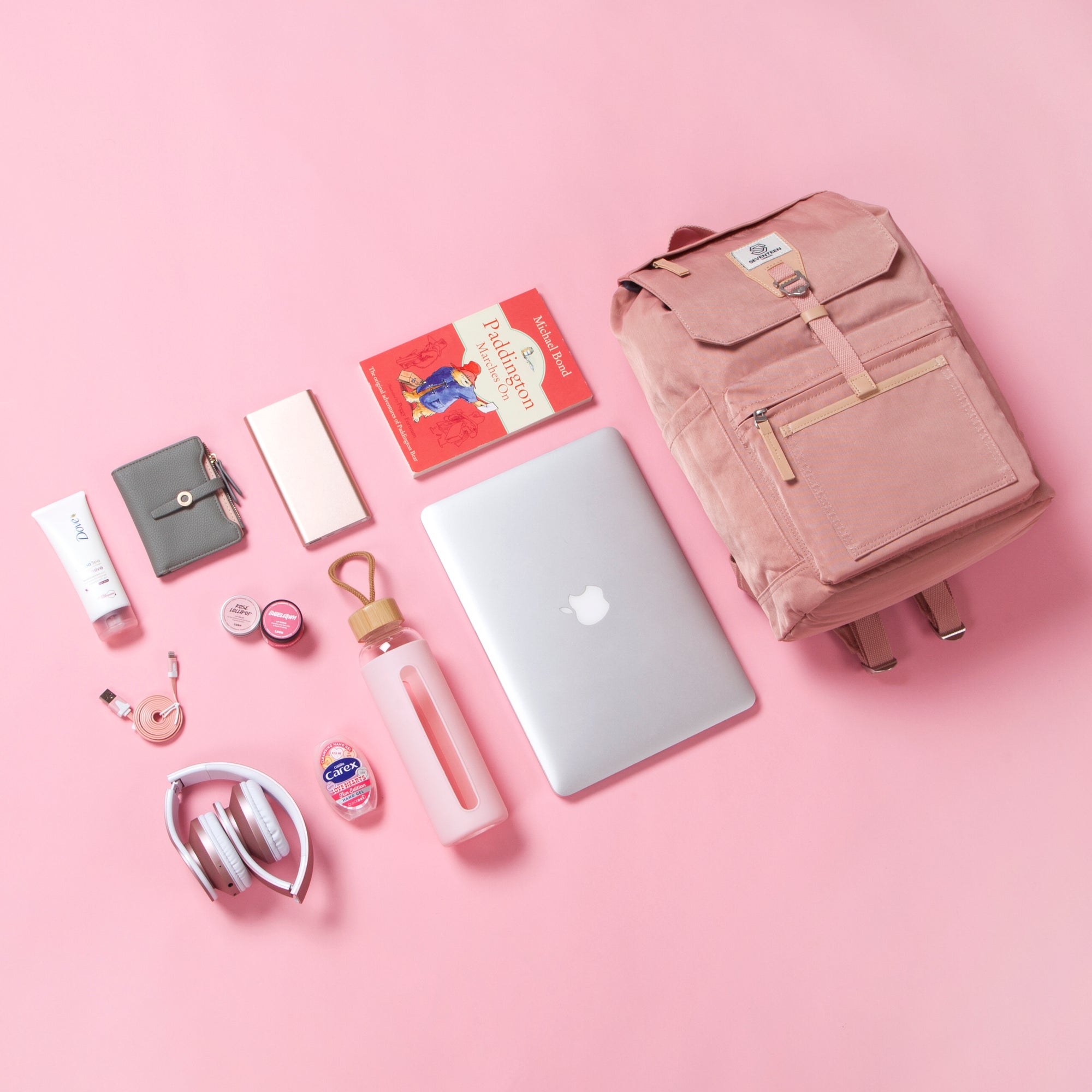 The Fulham Backpack - Pink
