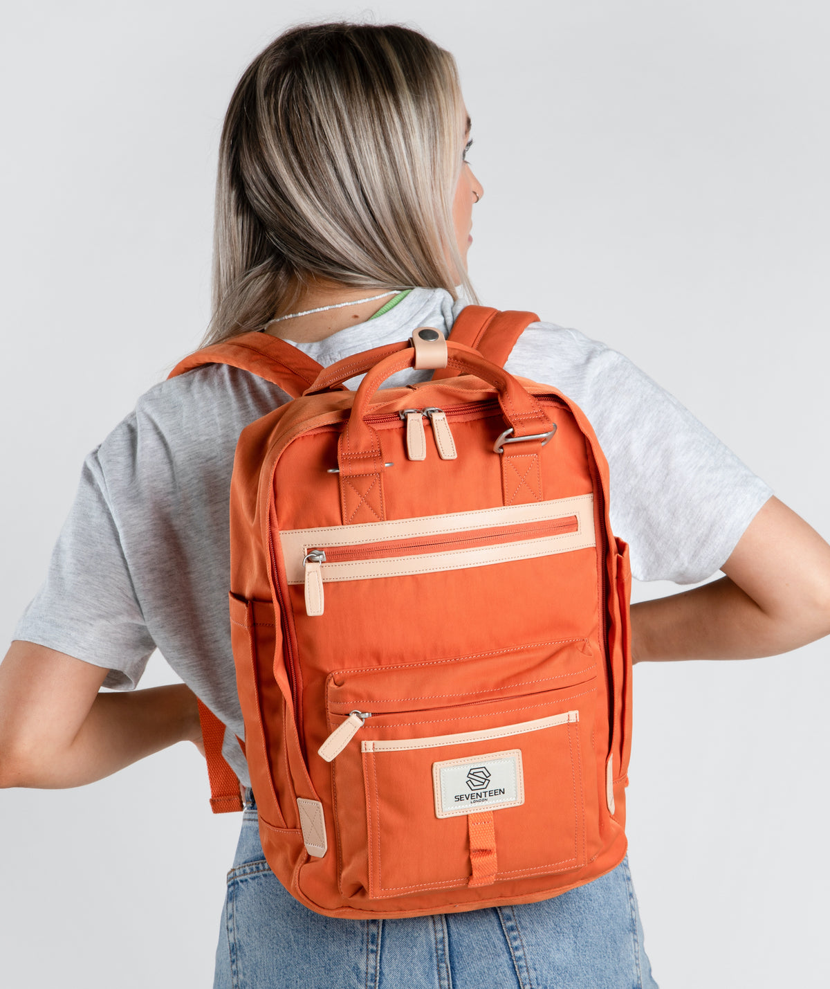 The Wimbledon Backpack - Orange